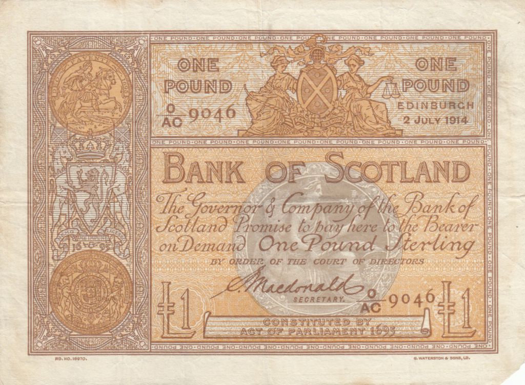 A brief history of Scotland's legal tender