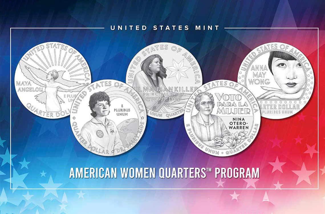 New U.S. Coins Celebrate Trailblazing Women